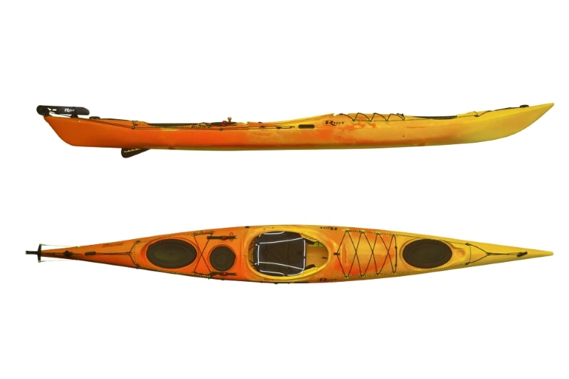 Riot Brittany 16-Sunset-Skeg/Rudder – Boutique Boreal Design