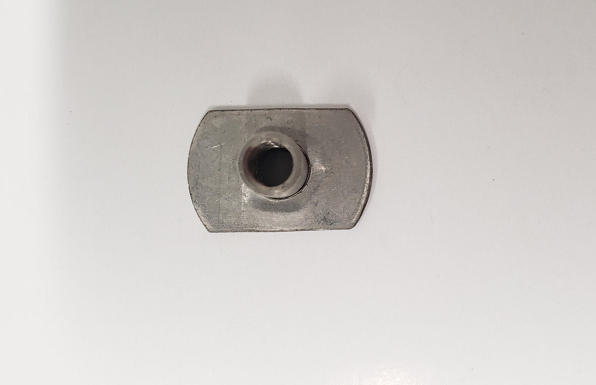 Flatnut, Slab-base, M5, stainless steel – Boutique Boreal Design